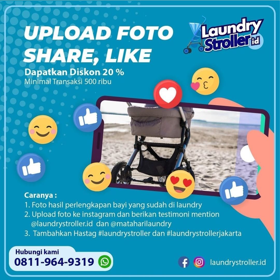 0811-964-9319 (CALL/WA) Laundry Stroller Jakarta, Laundry Stroller ...